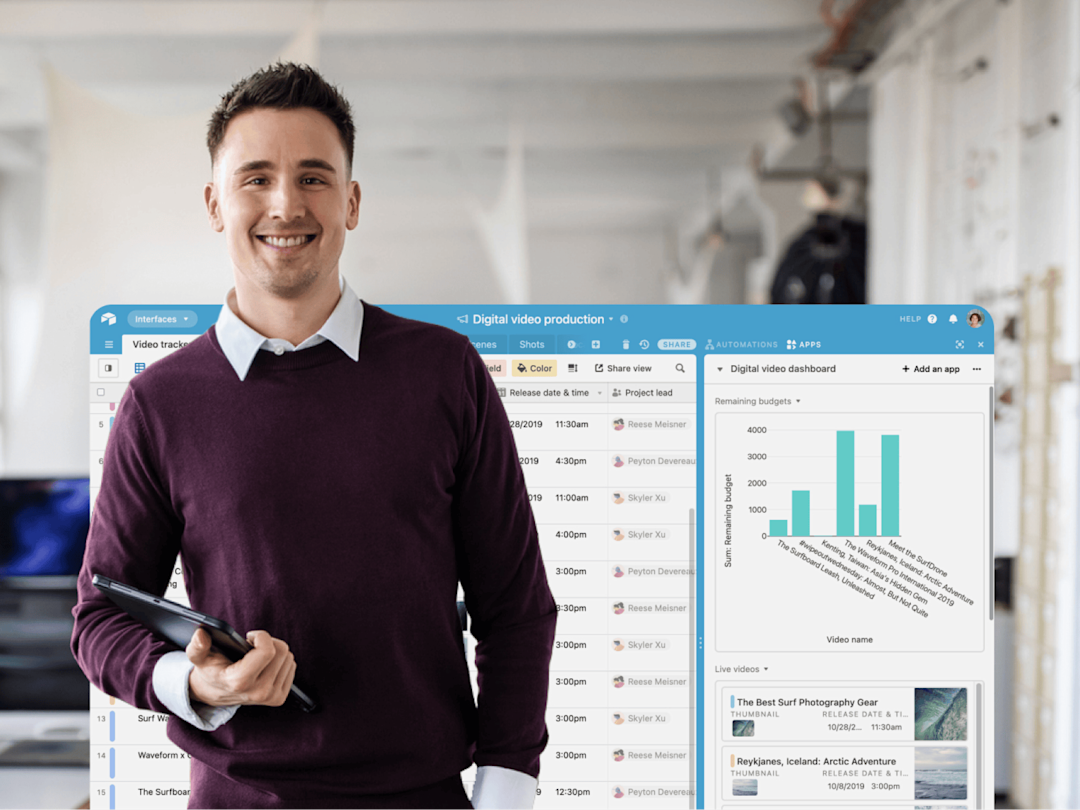 Enterprise services for transformation at scale | Airtable