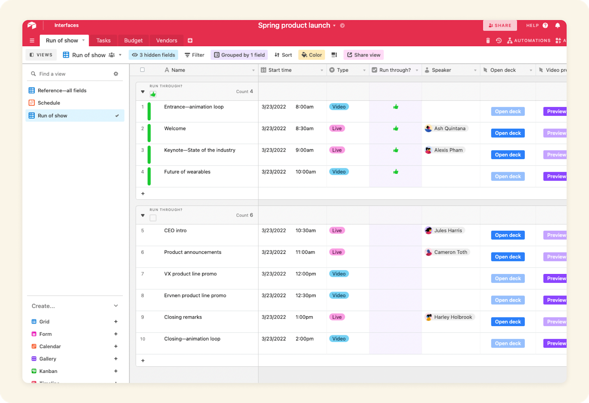Create Your First Base in Airtable | Airtable Guides