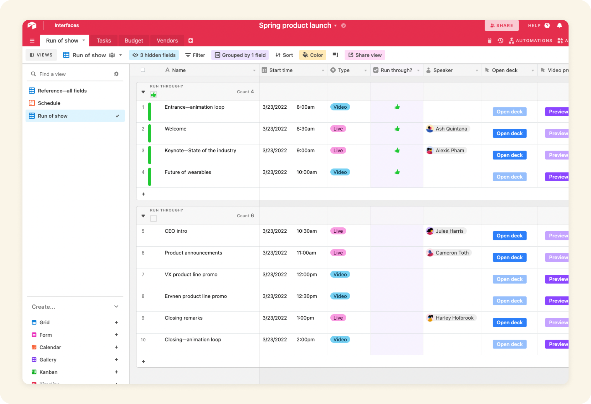 Create Your First Base in Airtable | Airtable Guides