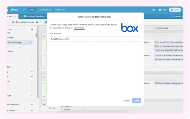 Airtable + Box Integration | Connect in Minutes