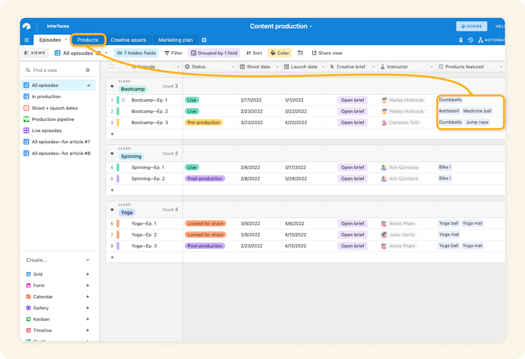 What are Linked Records & How to Use Them | Airtable Guides
