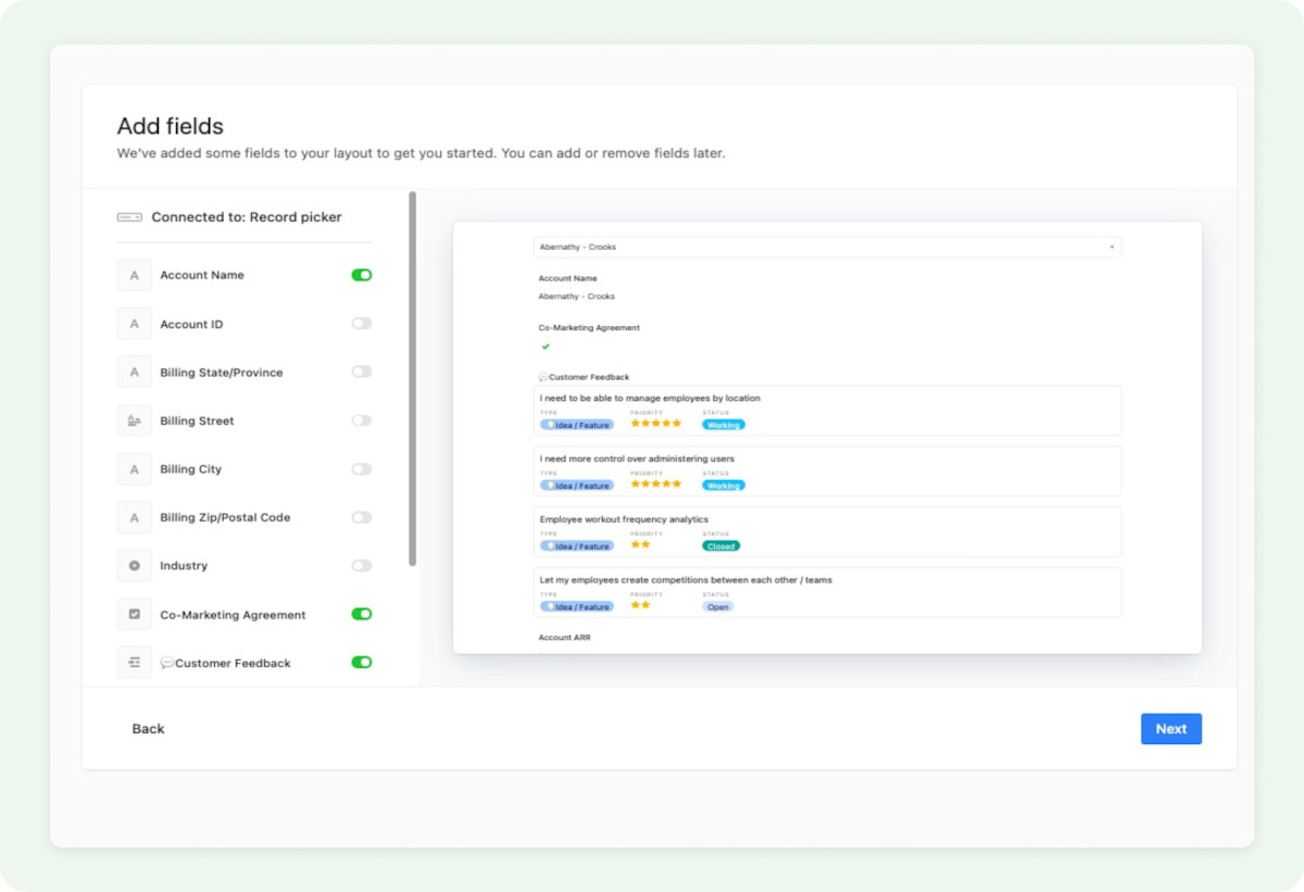 Interface Designer: How to Use Record Summary Layout | Airtable Guides