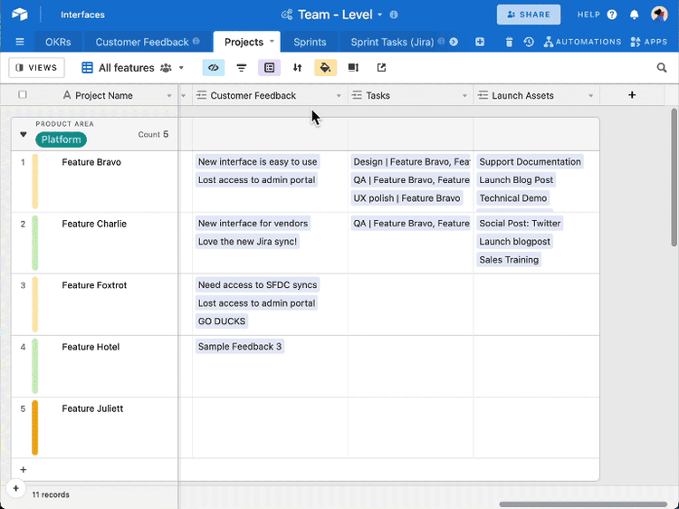 Get Started Prioritizing and Creating a Roadmap in Airtable | Airtable ...