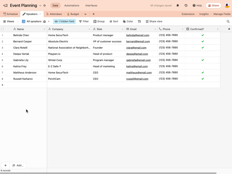 Quick Start: Try Airtable in 10 Minutes | Airtable Guides
