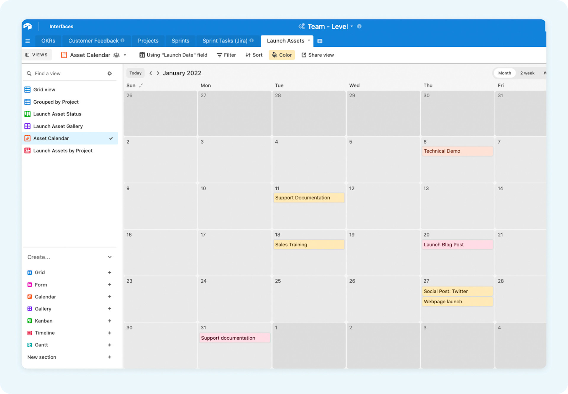 Getting Started Managing a Product Launch in Airtable | Airtable Guides