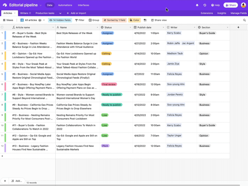 Invite Collaborators to Airtable | Airtable Guides