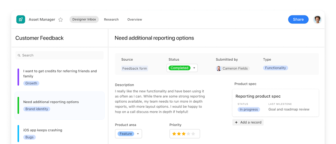 Interface Designer: Build Custom Visuals for Any Team | Airtable