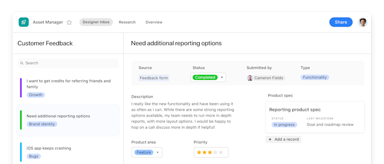 Interface Designer: Build Custom Visuals for Any Team | Airtable