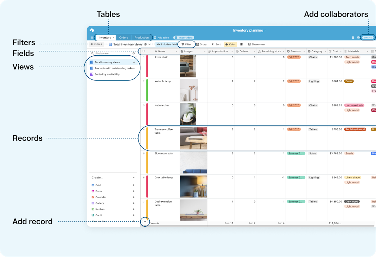 How to Create & Start a Base on Airtable | Airtable Guides