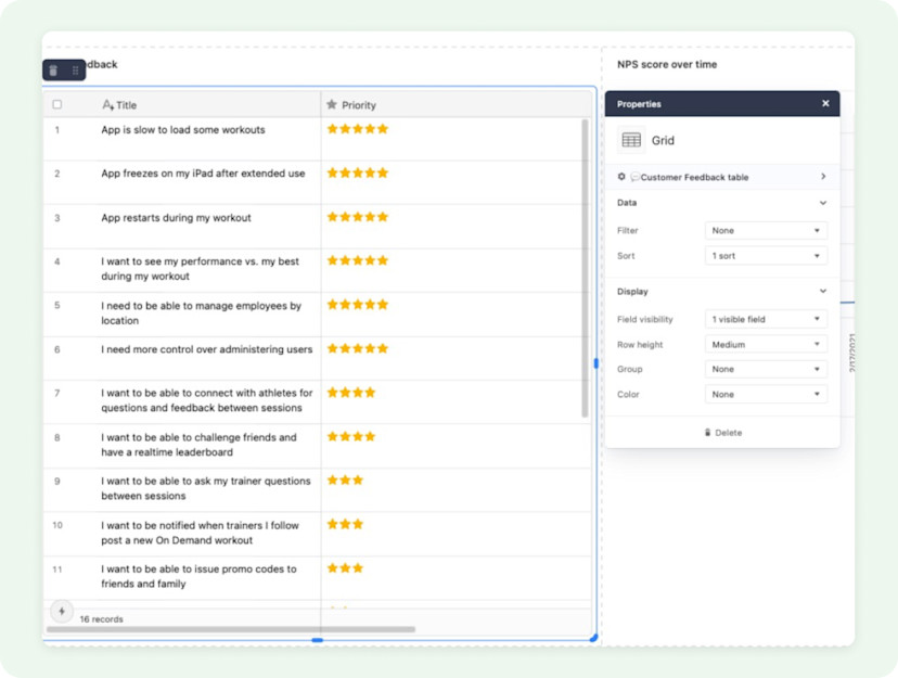 Interface Designer: How to Setup a Dashboard | Airtable Guides