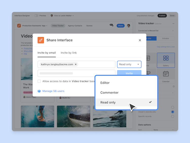 Interface Designer: Build Custom Visuals for Any Team | Airtable