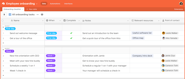 HR Solutions & Employee Management Software | Airtable