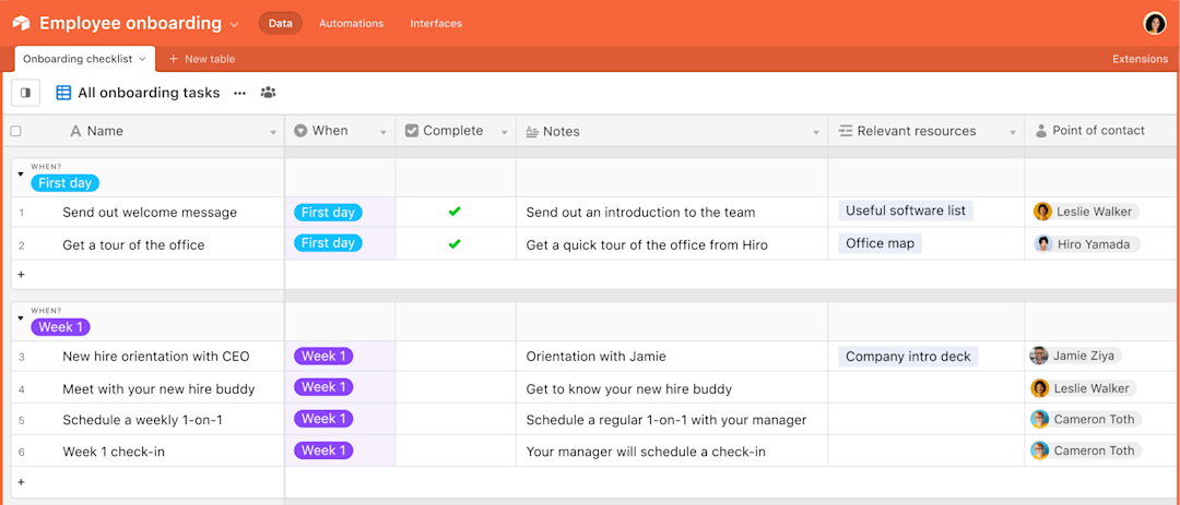 HR Solutions & Employee Management Software | Airtable