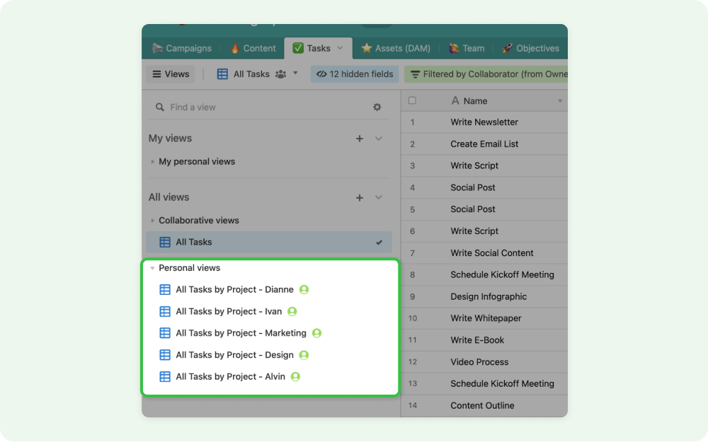How to Implement Interface Permissions in your Workflow | Airtable Guides