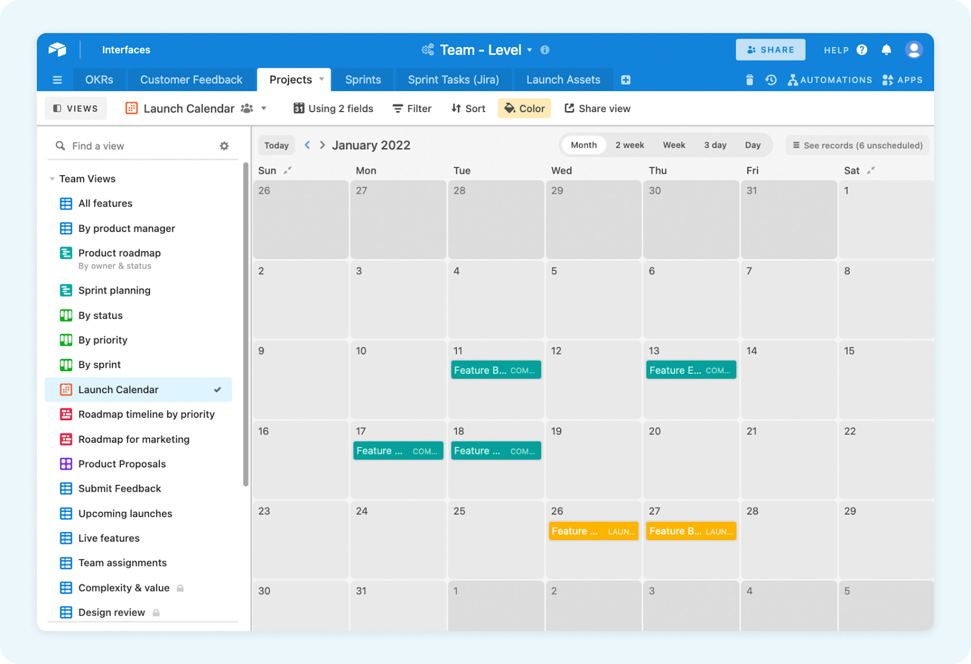 Get a New View on Your Roadmap in Airtable | Airtable Guides