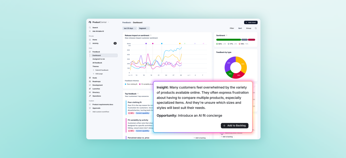 Transform product insights into action with Airtable AI - Airtable