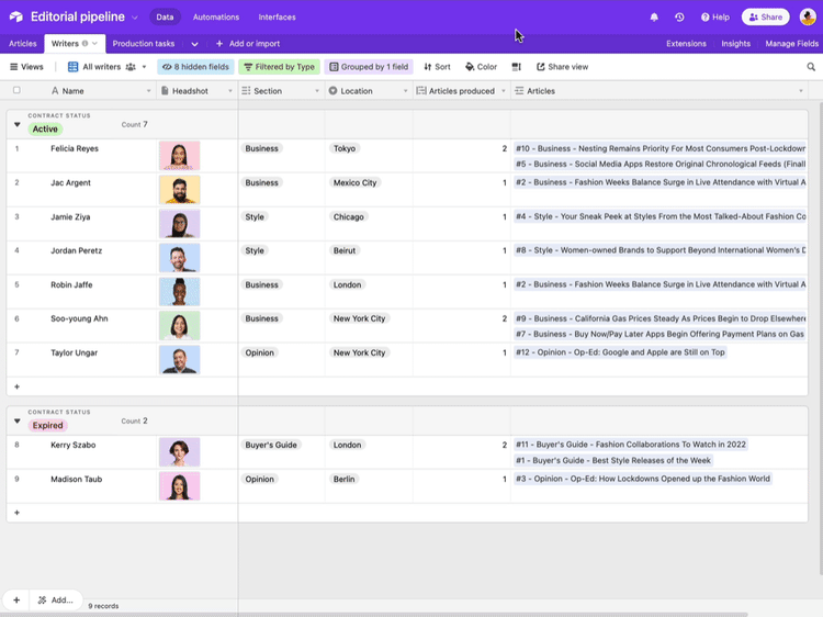 When (and How) to Use Airtable Computed Fields | Airtable Guides