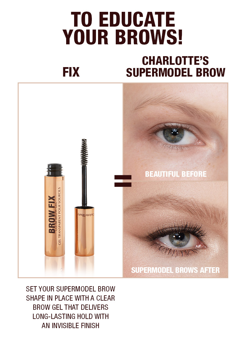 Black Brown: Legendary Brows: Tinted Brow Gel | Charlotte Tilbury