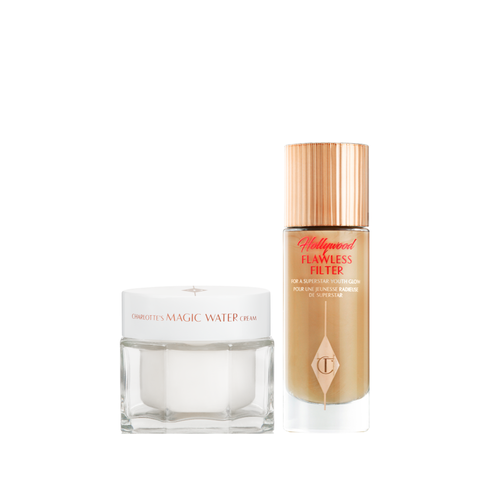 Mermaidcore Glow Duo: Water Cream & Hollywood Flawless Filter ...