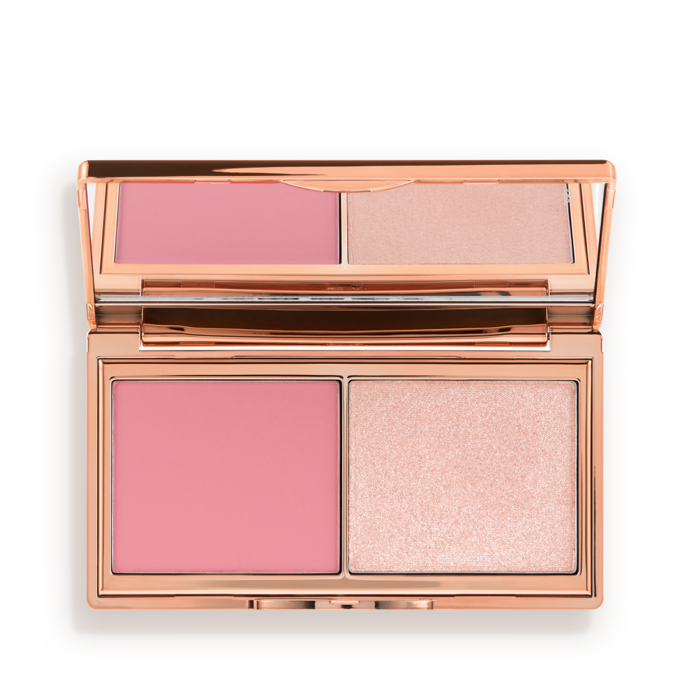 Fair-medium: Hollywood Blush & Glow Glide Palette | Charlotte Tilbury