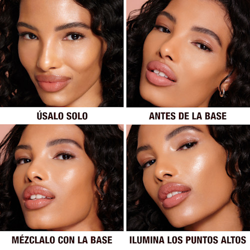 Dewy, Pretty Blushed Cheeks Kit: Colorete En Polvo Y Potenciador ...