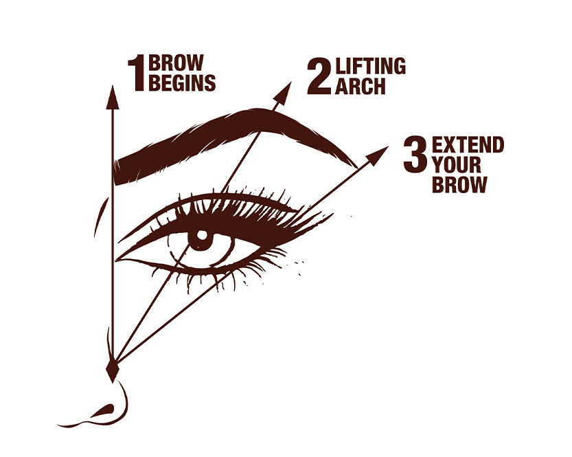 Dark Brown: Legendary Brows: Tinted Brow Gel | Charlotte Tilbury