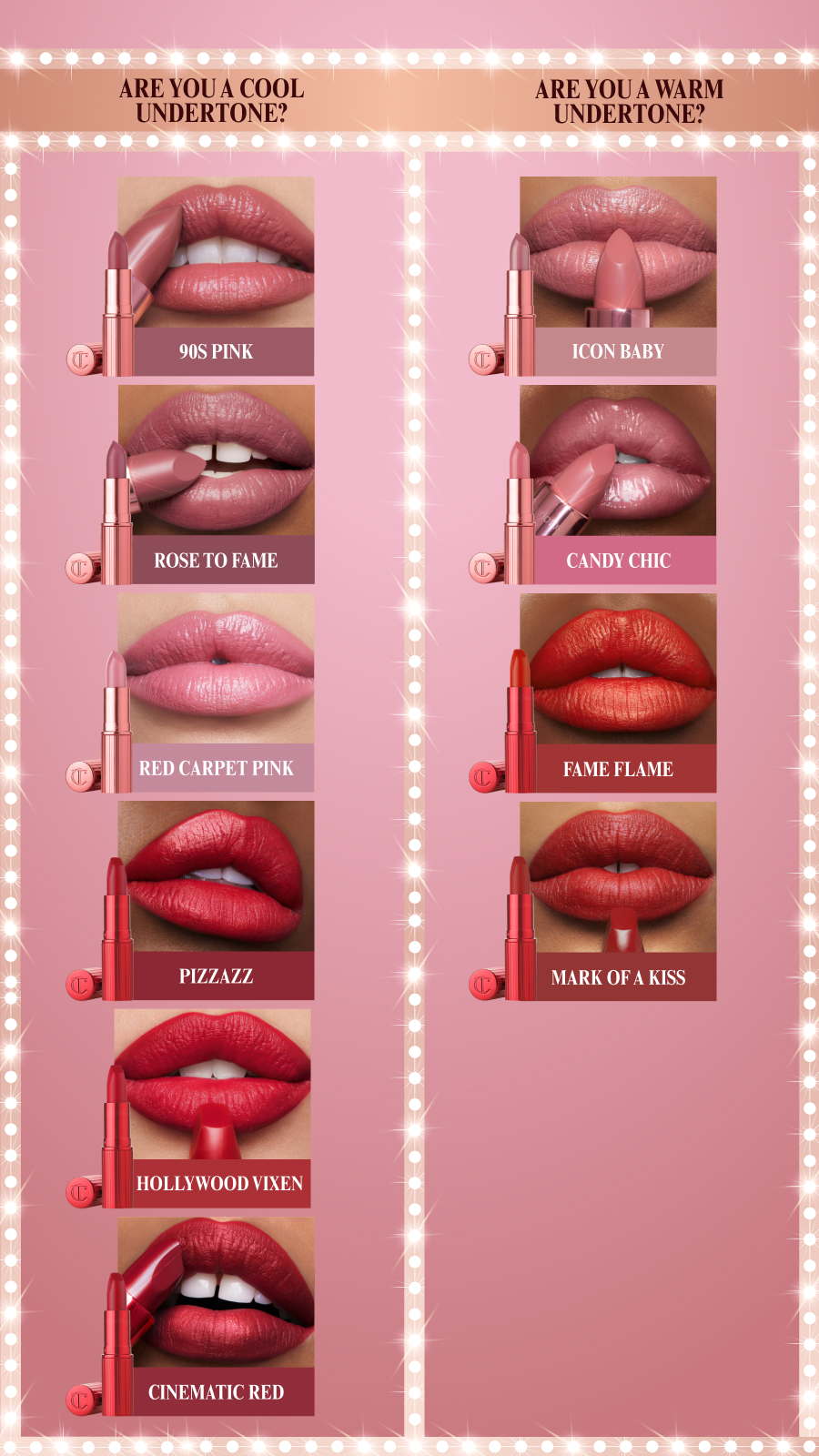 All lipstick shades store