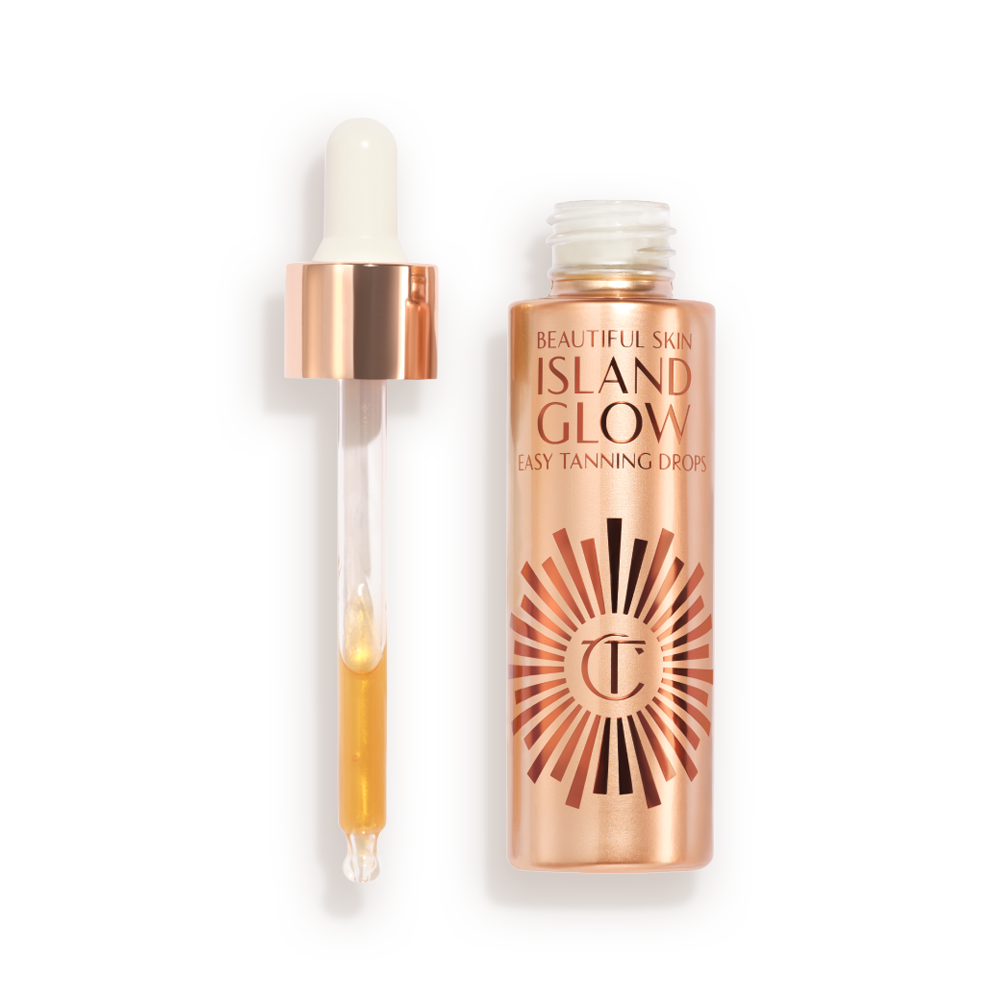 Beautiful Skin Island Glow Easy Tanning Drops: Fair/medium | Charlotte ...