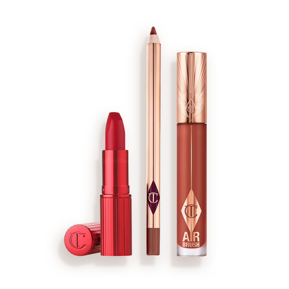 Charlotte's Hollywood Lip Tricks: Lip Liner And Lipstick Kit ...