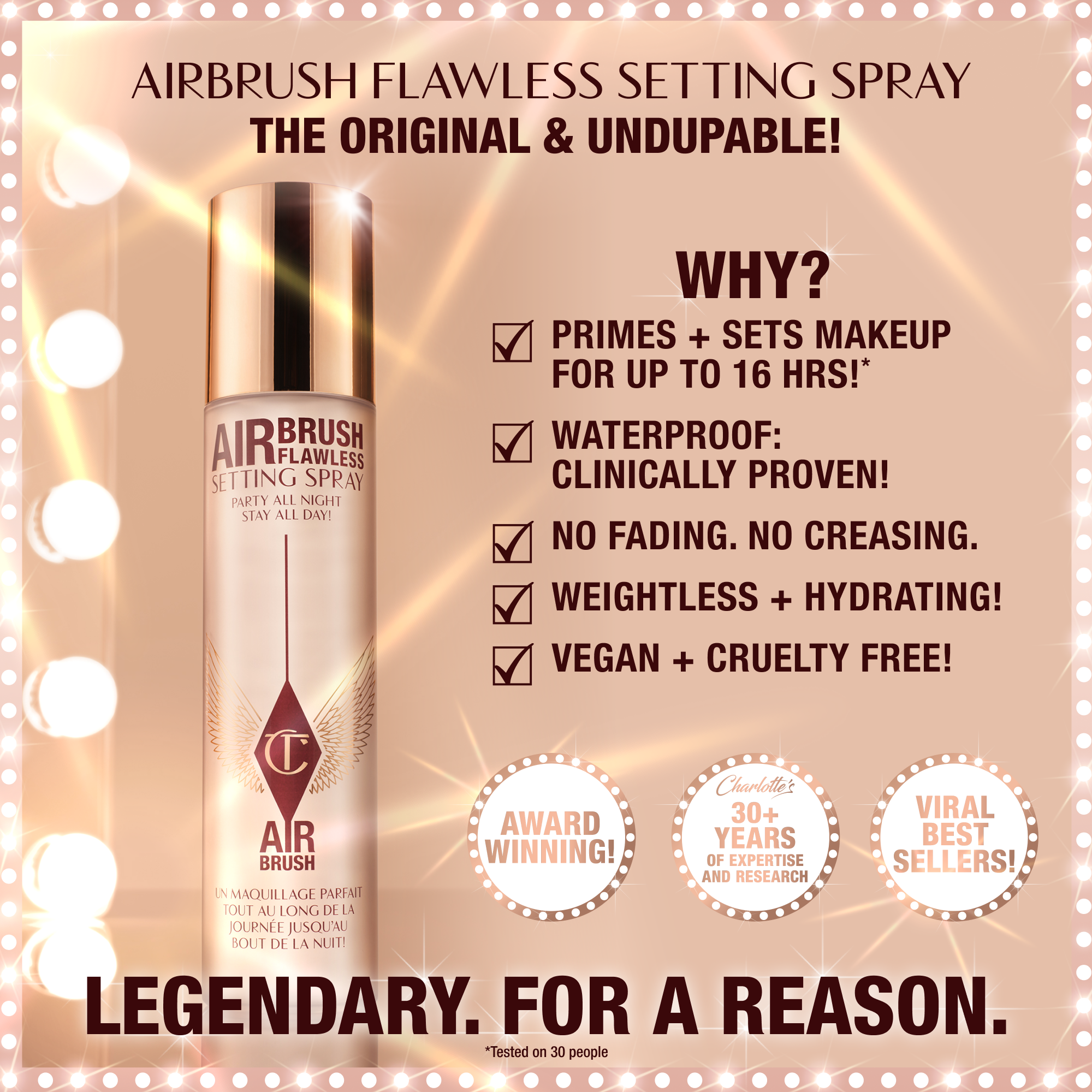 Airbrush Flawless Setting Spray: Hydrating Waterproof Setting Spray ...