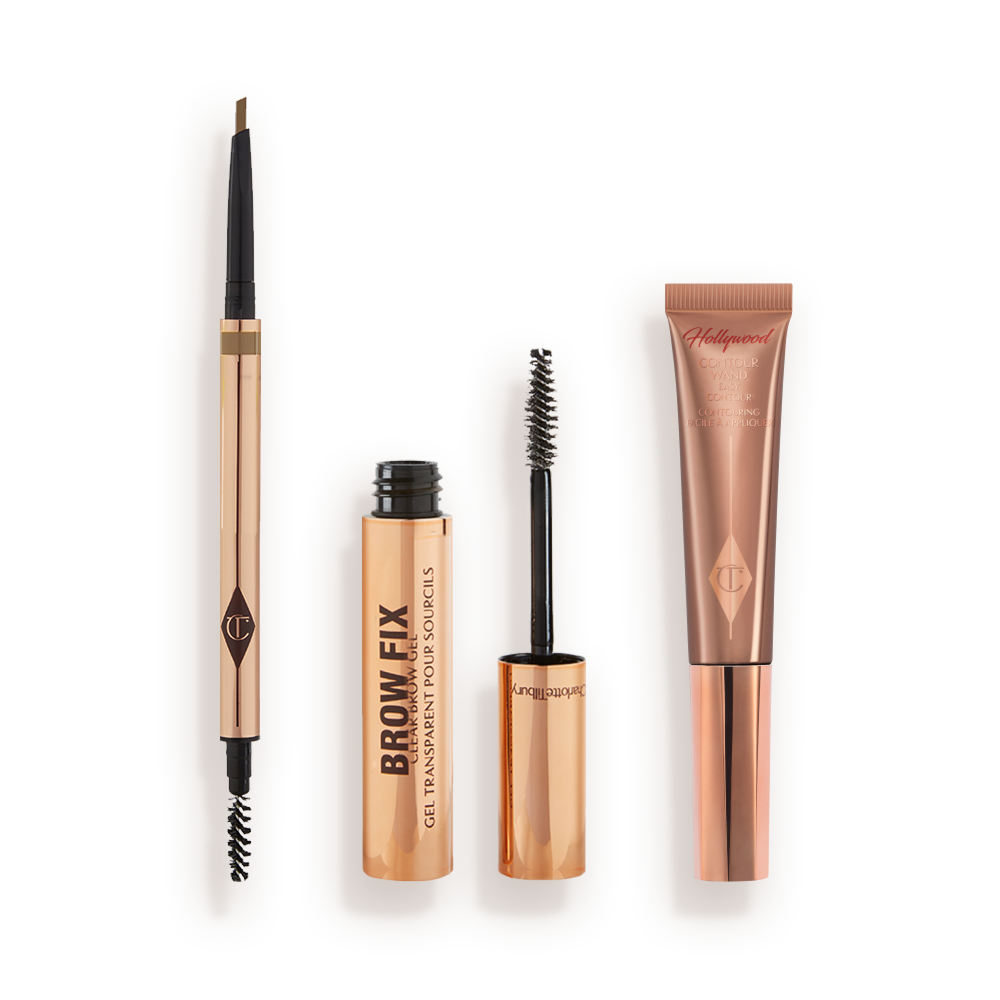 Brow + Face Sculpting Secrets: Eyebrow Pencil, Brow Gel + Cream Contour ...