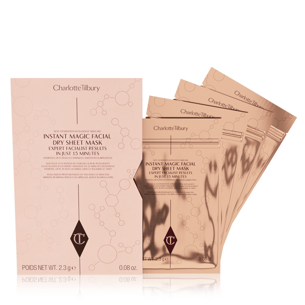 Dry Sheet Mask Multipack : masques Éclaircissant Visage | Charlotte Tilbury