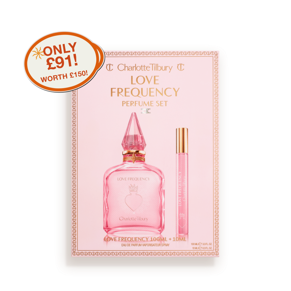 Woody Floral Perfume Gift Set: Love Frequency | Charlotte Tilbury