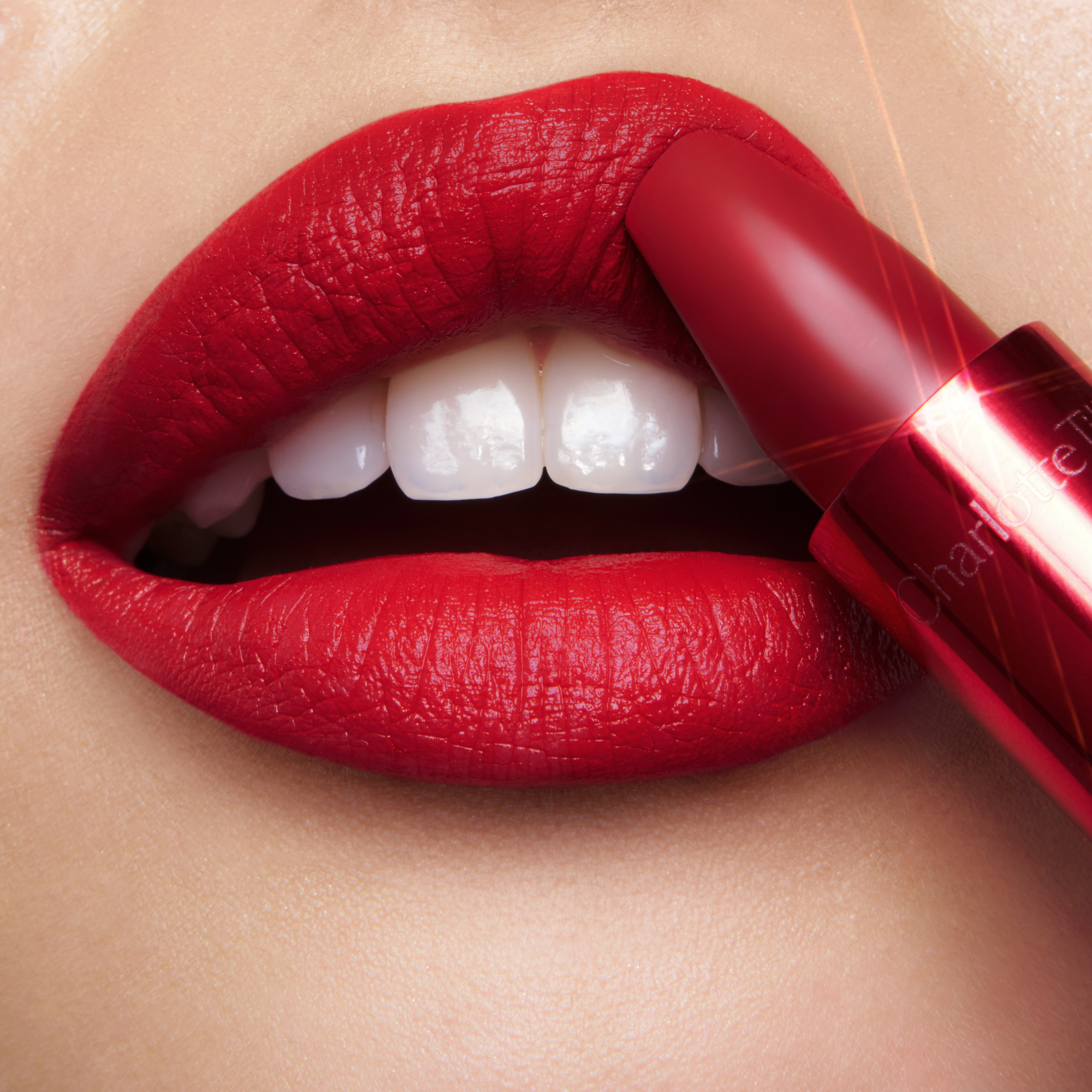 Pizzazz: Blue-toned Red Matte Lipstick | Charlotte Tilbury