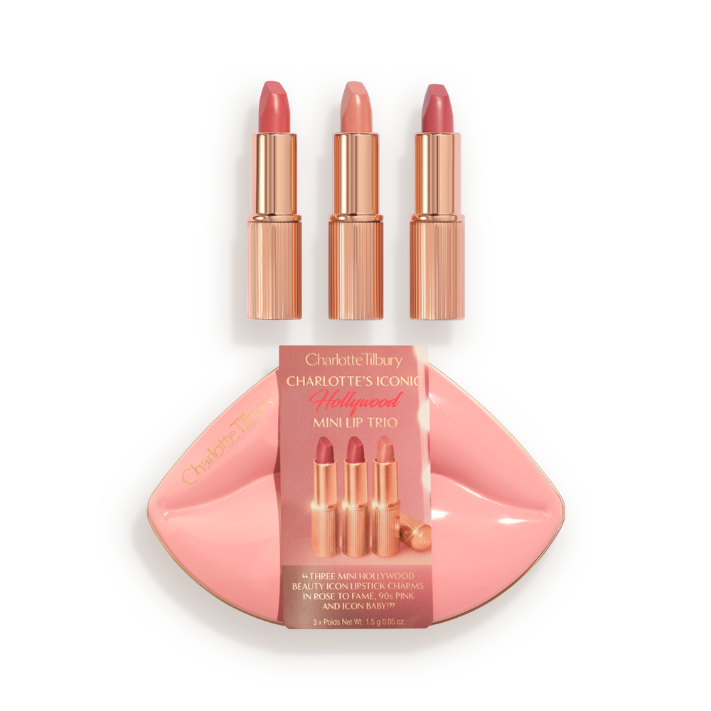 Hollywood Iconic Mini Lipstick Trio: Lipstick Gift Set | Charlotte Tilbury
