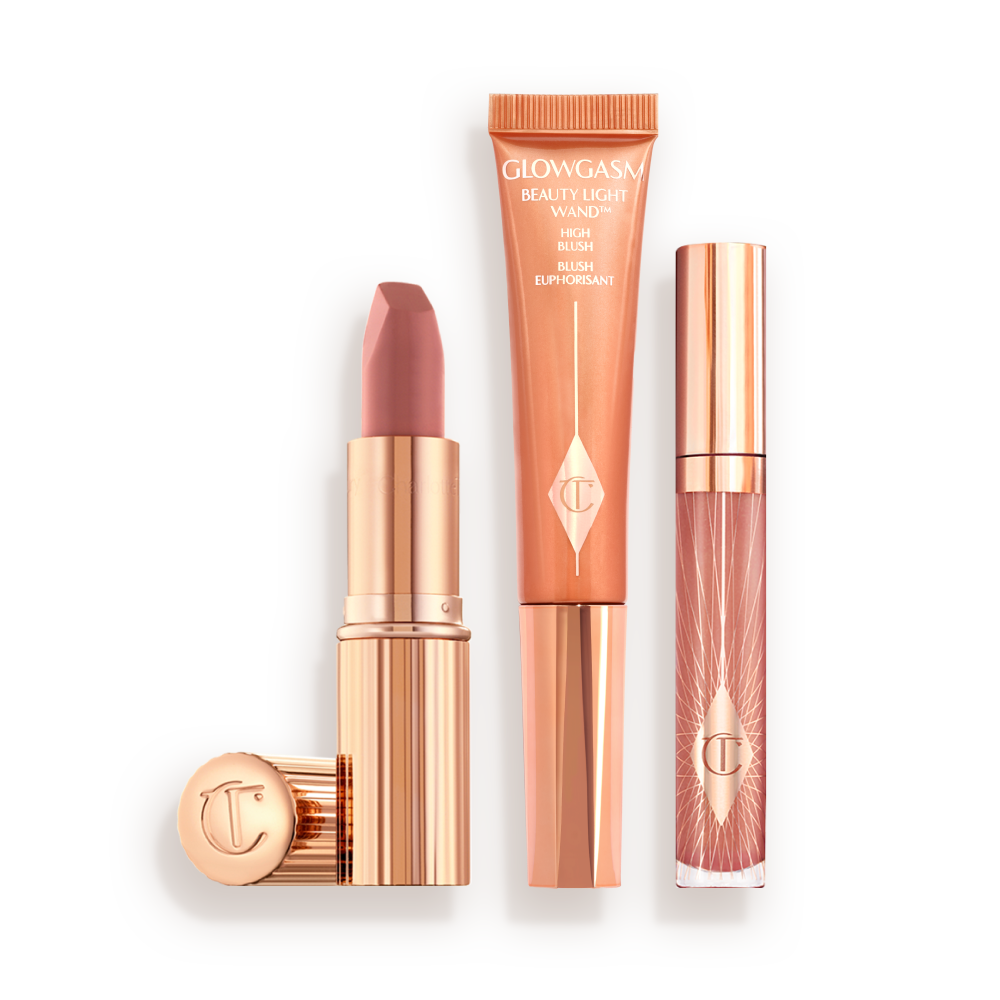 Charlotte's Glowing Cheeks & Glossy Lips Kit | Charlotte Tilbury