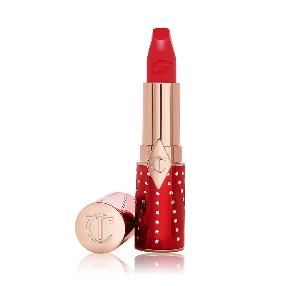 Lucky Cherry: Matte Revolution: Bright Cherry Red Lipstick | Charlotte ...
