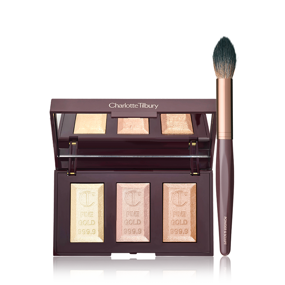 Gilded Goddess Kit - Highlighter & Makeup Brush Kit | Charlotte Tilbury