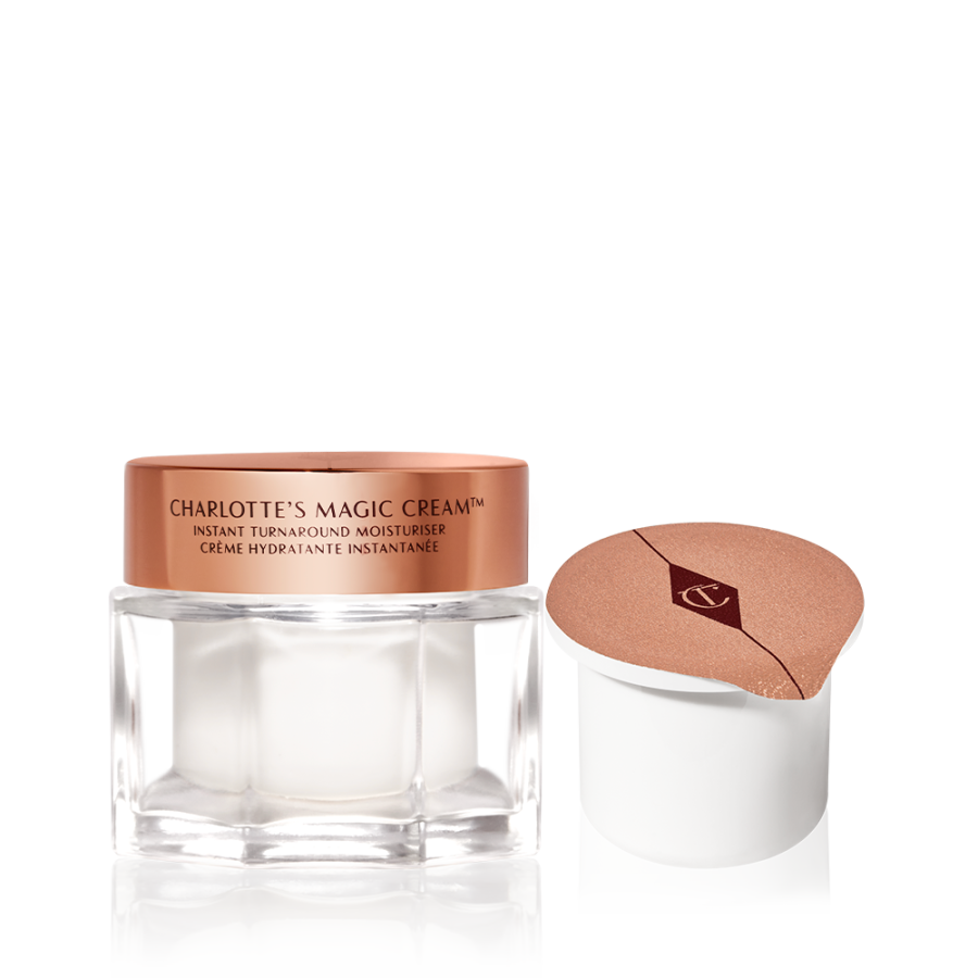 Refillable Moisturiser Kit: Charlotte’s Magic Cream Forever 50ml ...