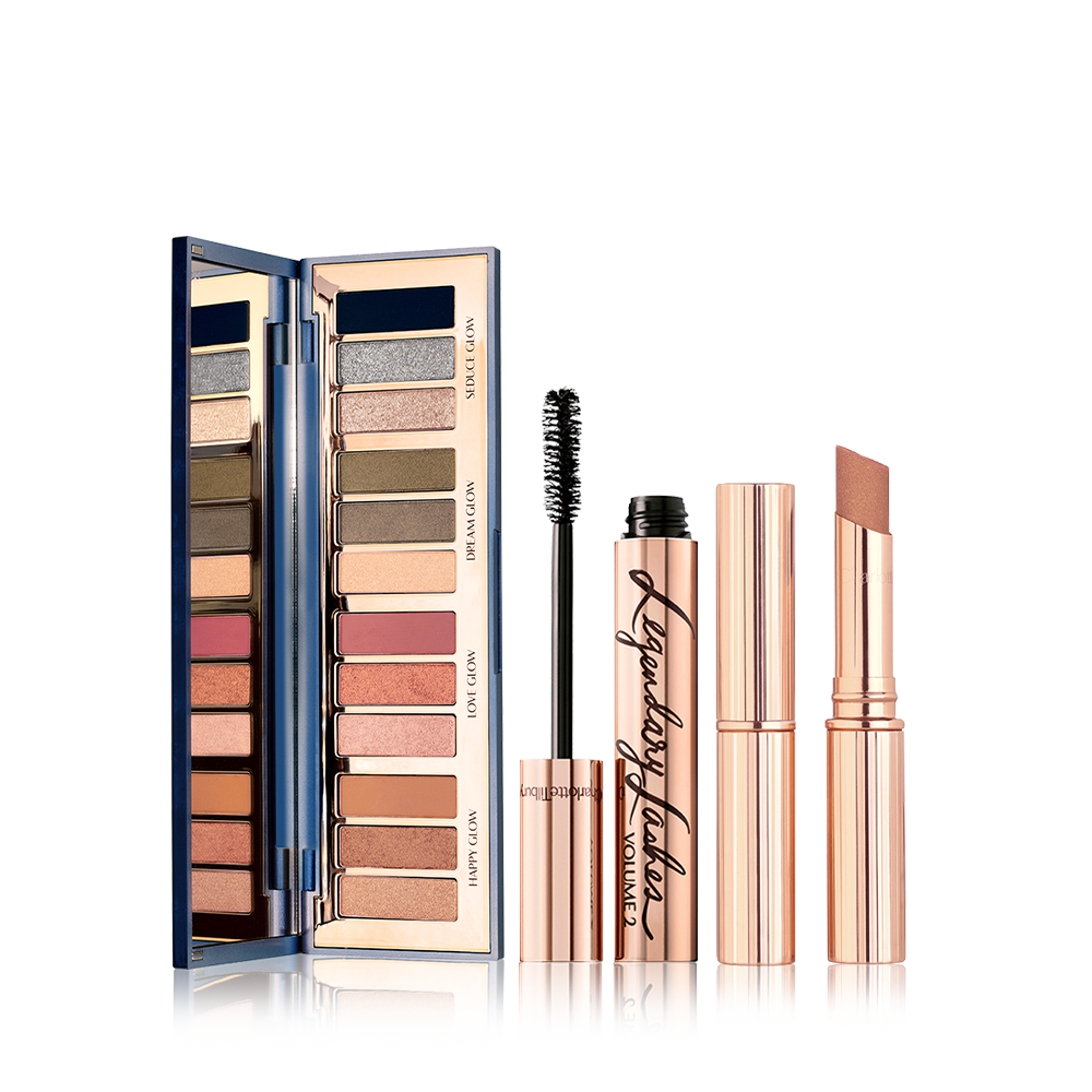 Legendary Star Makeup Kit – Eyeshadow Palette, Mascara & Glittering ...