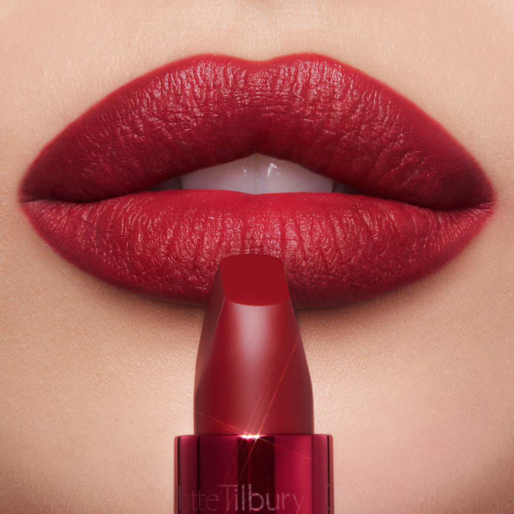 Cinematic Red: Cherry Red Matte Lipstick | Charlotte Tilbury
