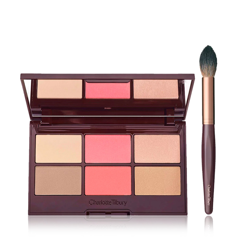 Glowing, Pretty Skin Kit - Face Makeup Palette & Brush Kit | Charlotte ...