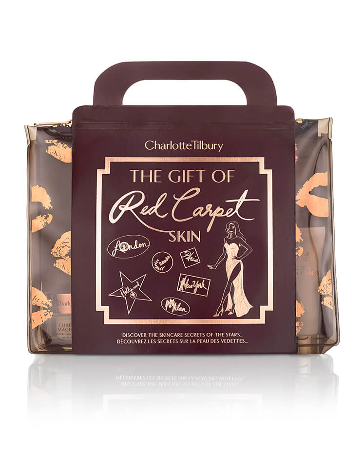 GIFT SET - THE GIFT OF RED CARPET SKIN TRAVEL KIT | Charlotte Tilbury