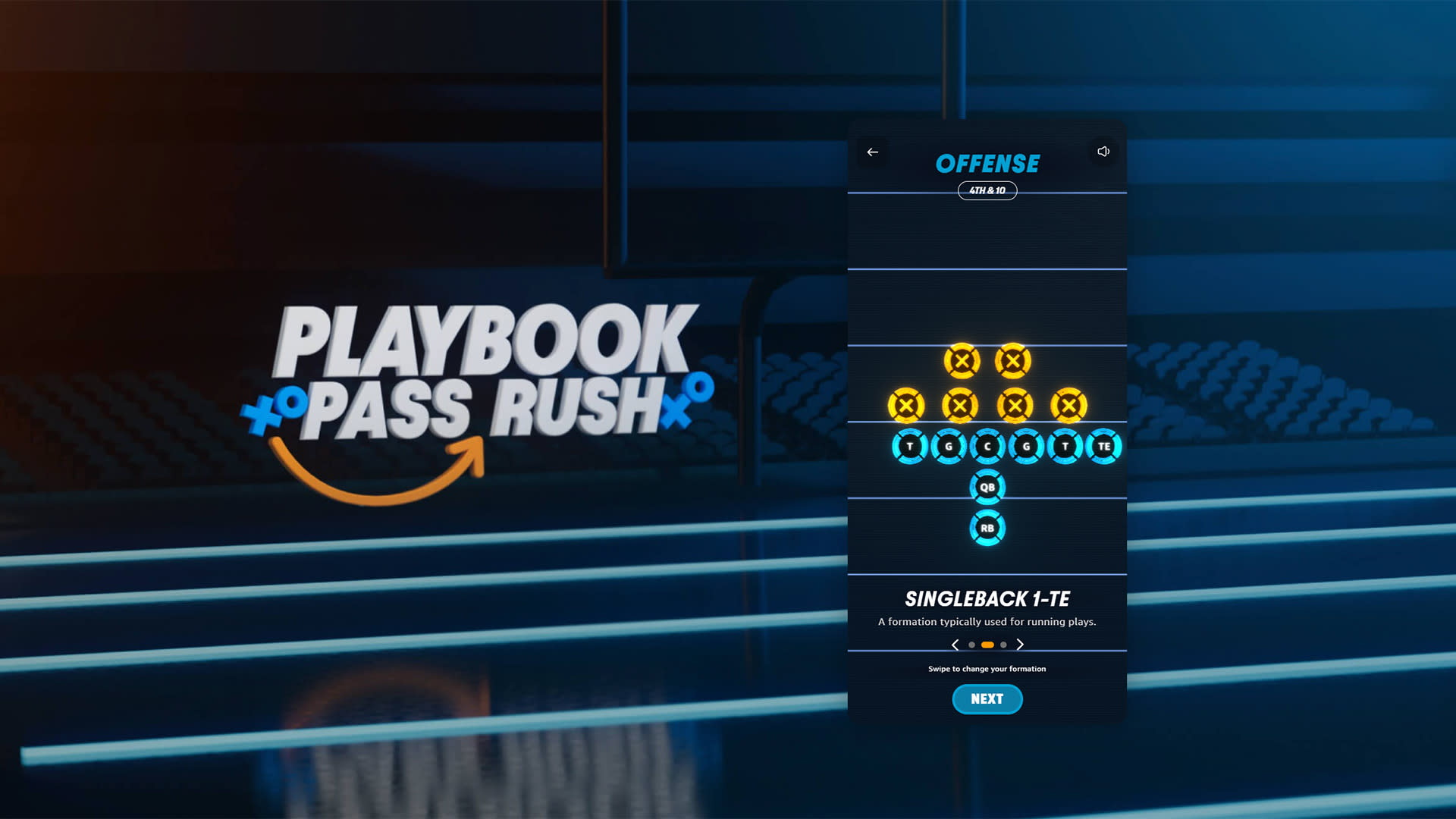 WILDLIFE / Work / AWS "Playbook Pass Rush"
