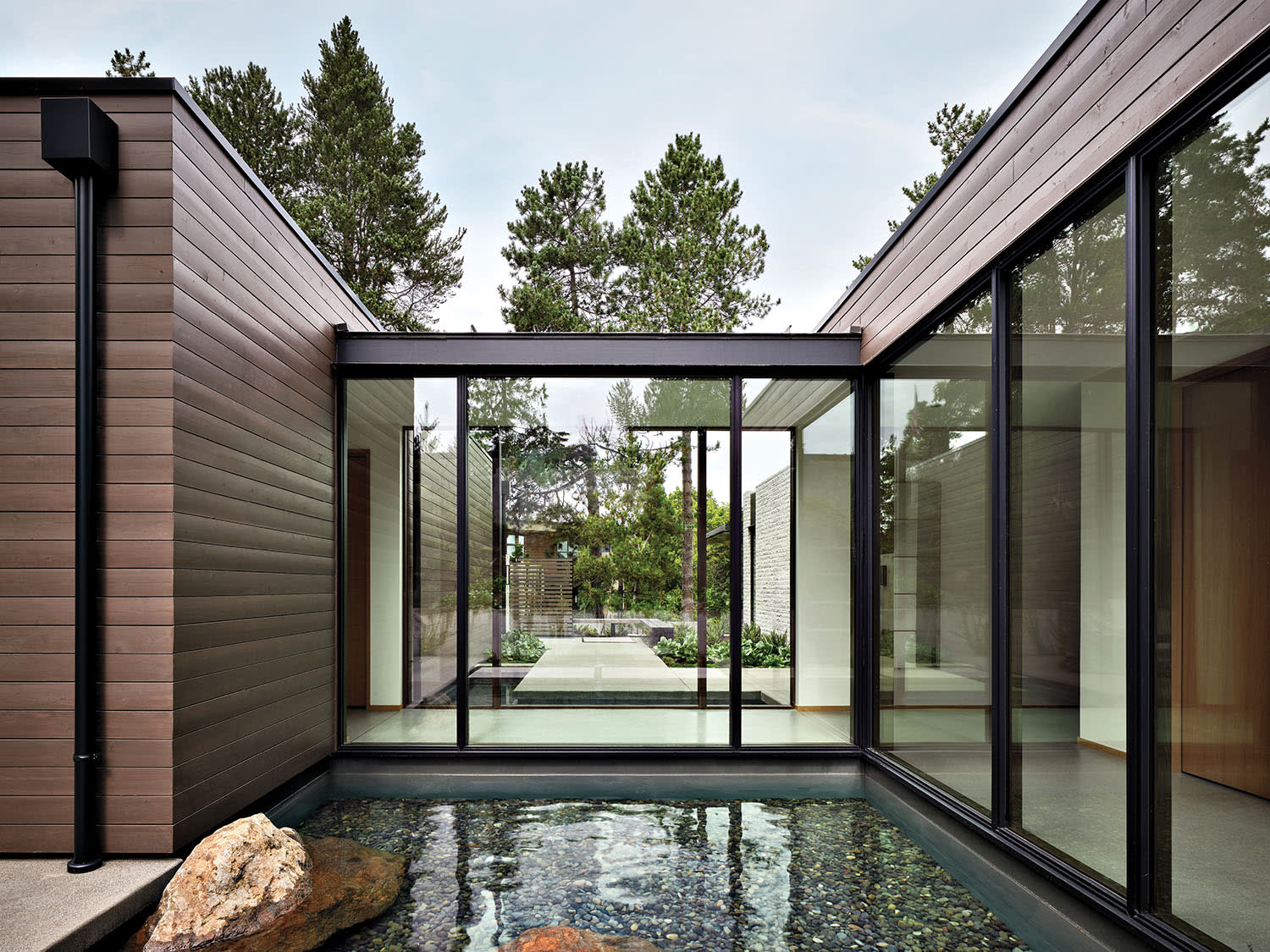 Discover A Washington Family Home In Sync With The Landscape | LUXE Interiors + Design