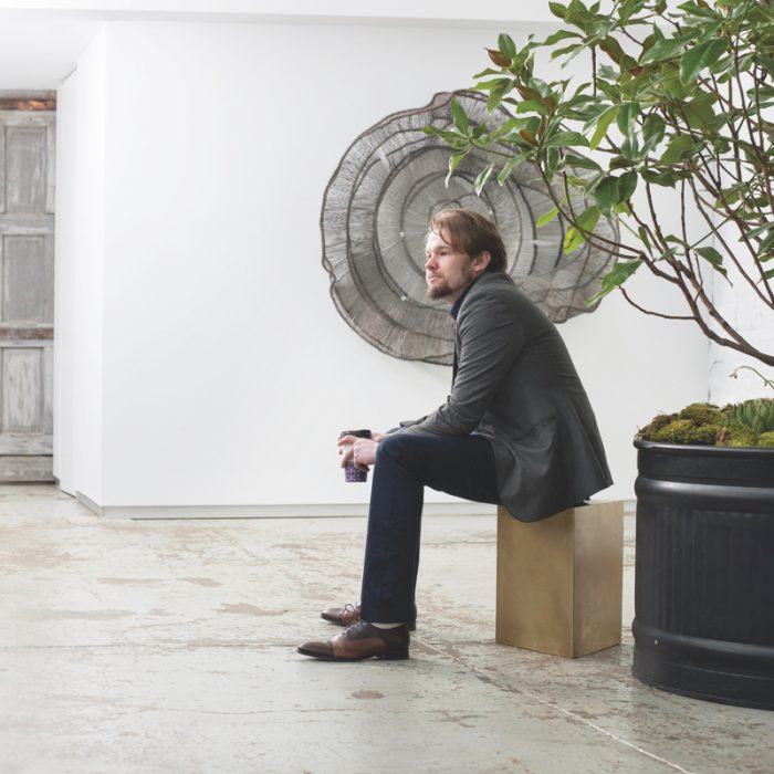 Eric Gushee Uses Reclaimed Materials In His Works | Luxe Interiors + Design