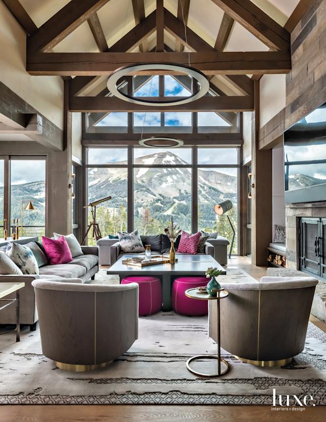 A Big Sky Home Offers A New Take On Montana Living | Luxe Interiors ...