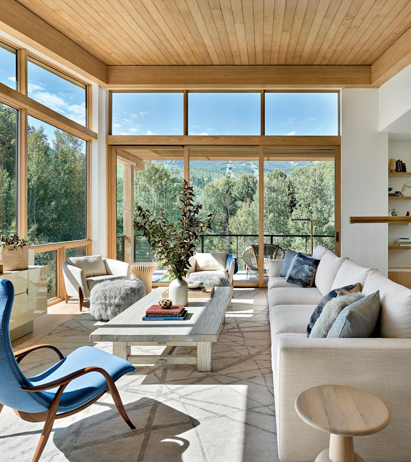 A Modern Colorado Mountain Home Embraces Japandi Style | Luxe Interiors ...