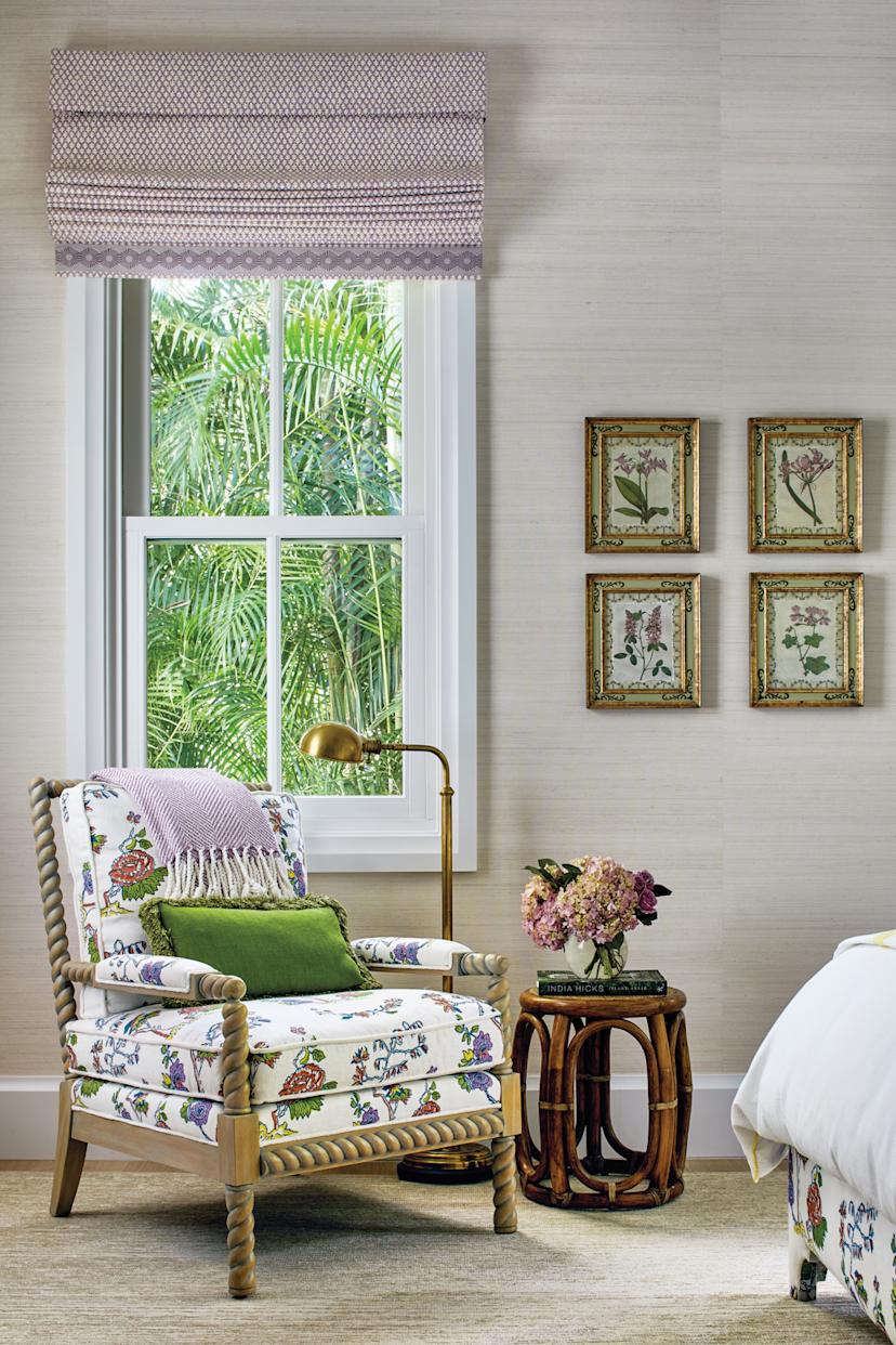 This Florida Beach House Mixes Colors + Eras | Luxe Interiors + Design