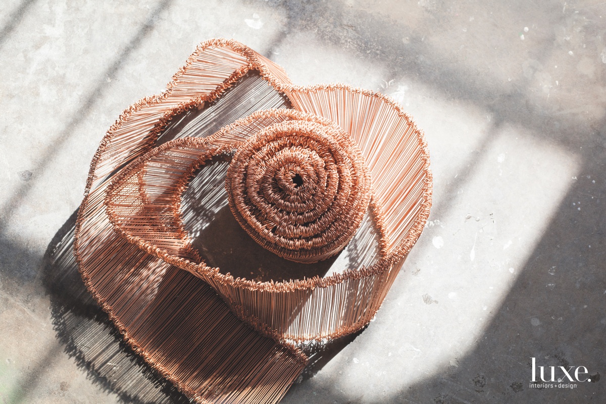 Eric Gushee Uses Reclaimed Materials In His Works | Luxe Interiors + Design